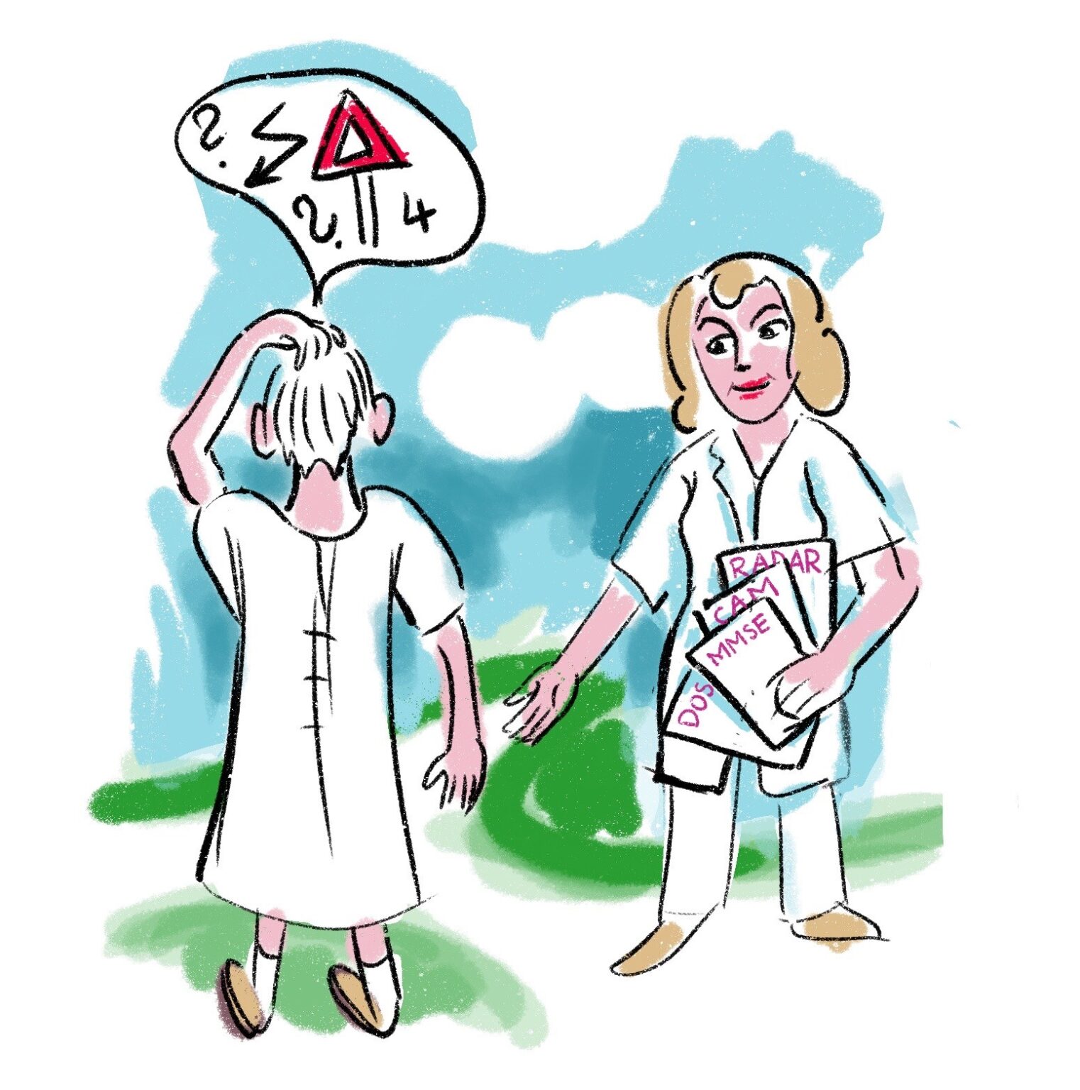 Demenz und Delir: zum Verwechseln ähnlich? Bei Verwirrtheit nicht ...